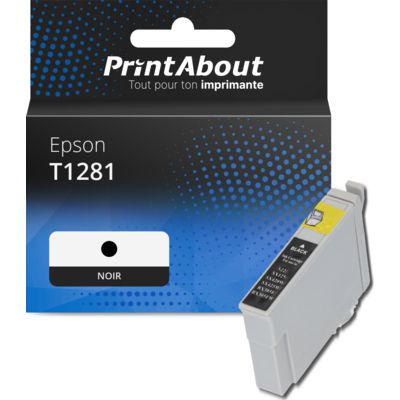 Marque propre Epson T1281 Cartouche d'encre Noir | PrintAbout