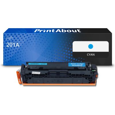 Marque propre HP 201A Toner Cyan (CF401A) | PrintAbout