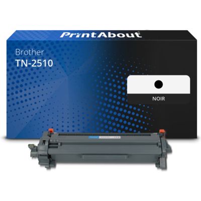 Marque propre Brother TN-2510 Toner Noir Capacité normale | PrintAbout